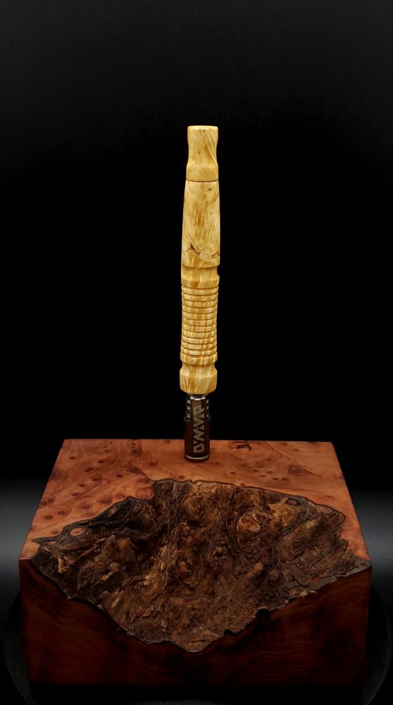 Twisted Stems Series-Select Box Elder Burl-XL Dynavap Stem – Dovetail ...