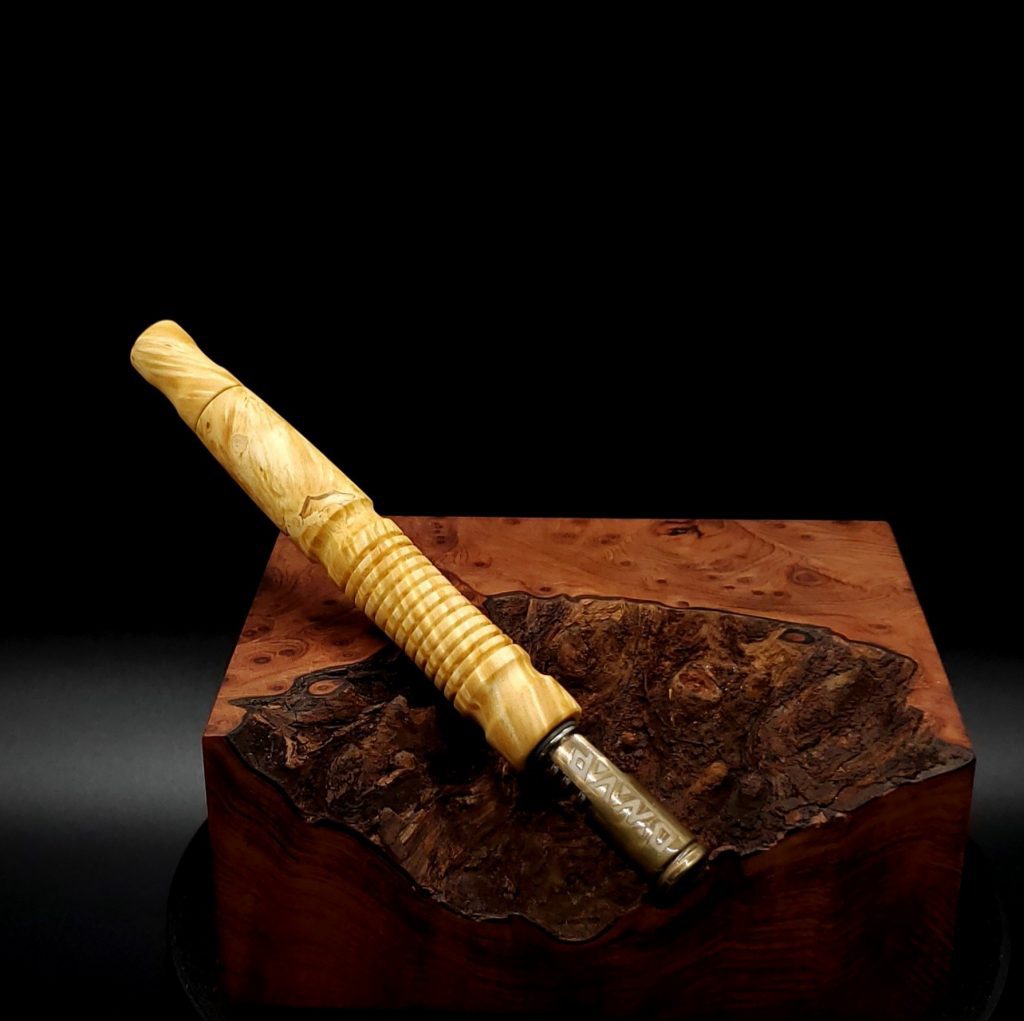 Twisted Stems Series-Select Box Elder Burl-XL Dynavap Stem – Dovetail ...