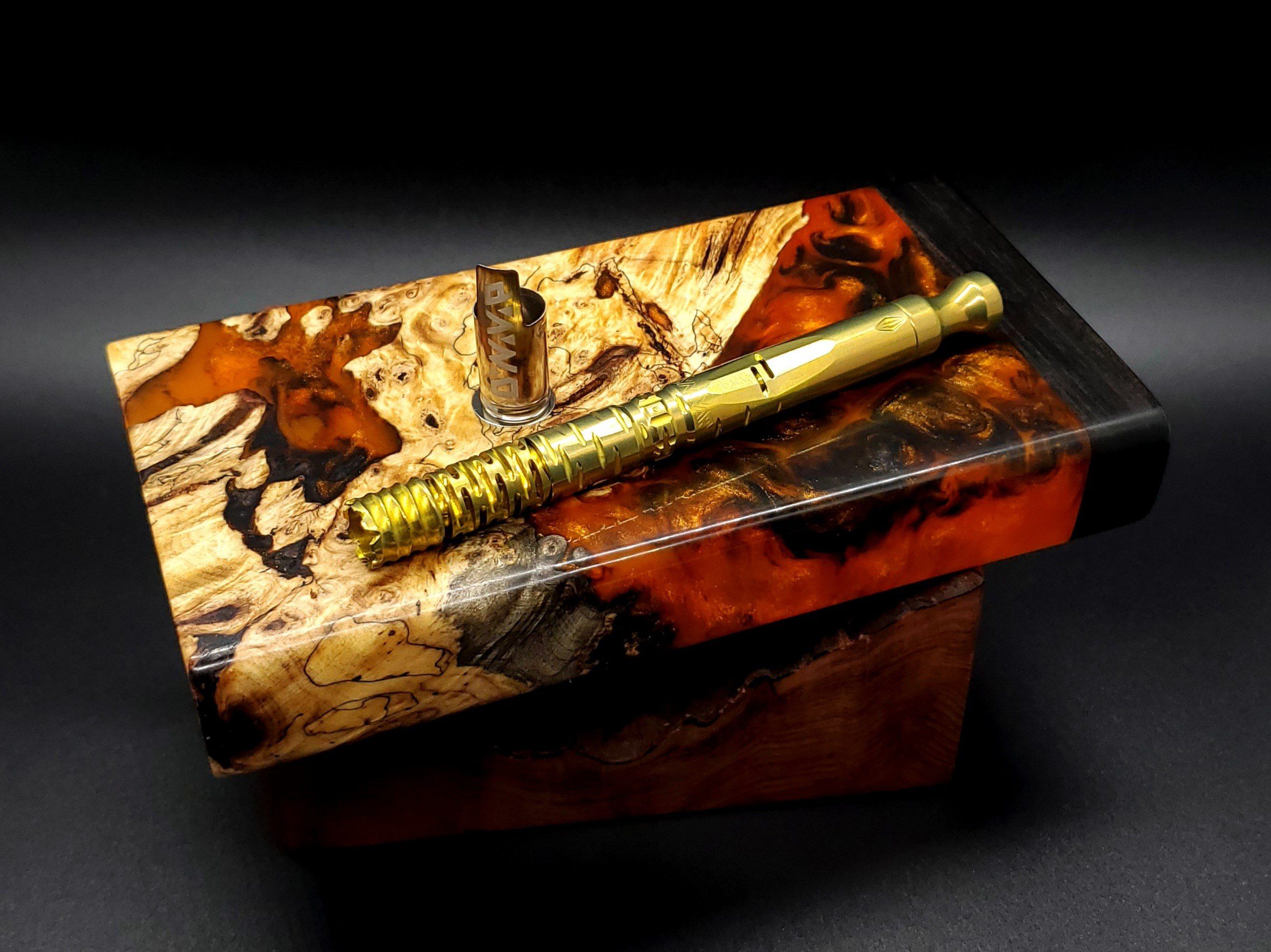 Gold Anodized Titanium Omni-Dynavap-Full Stem – Dovetail Woodwork