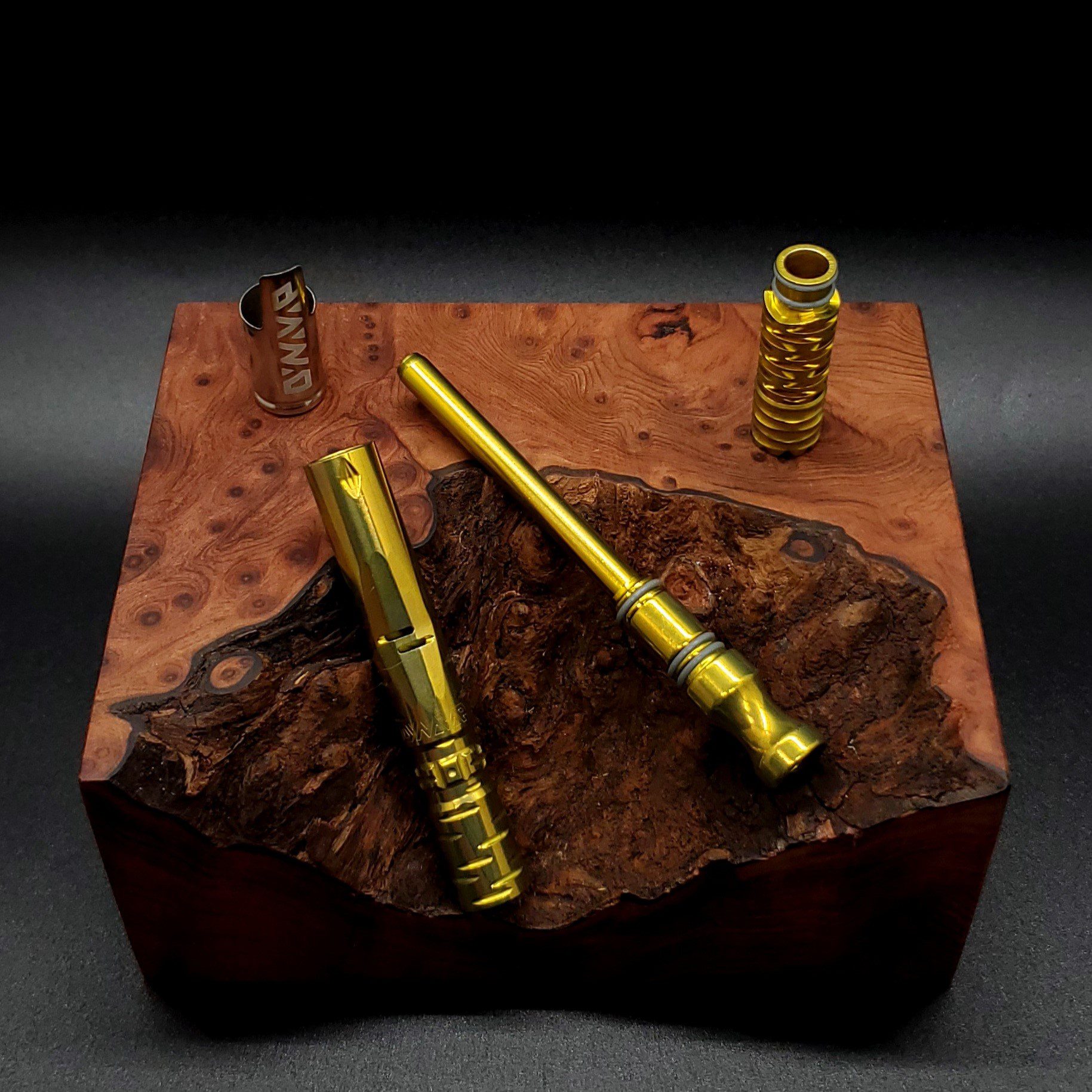 Gold Anodized Titanium Omni-Dynavap-Full Stem – Dovetail Woodwork