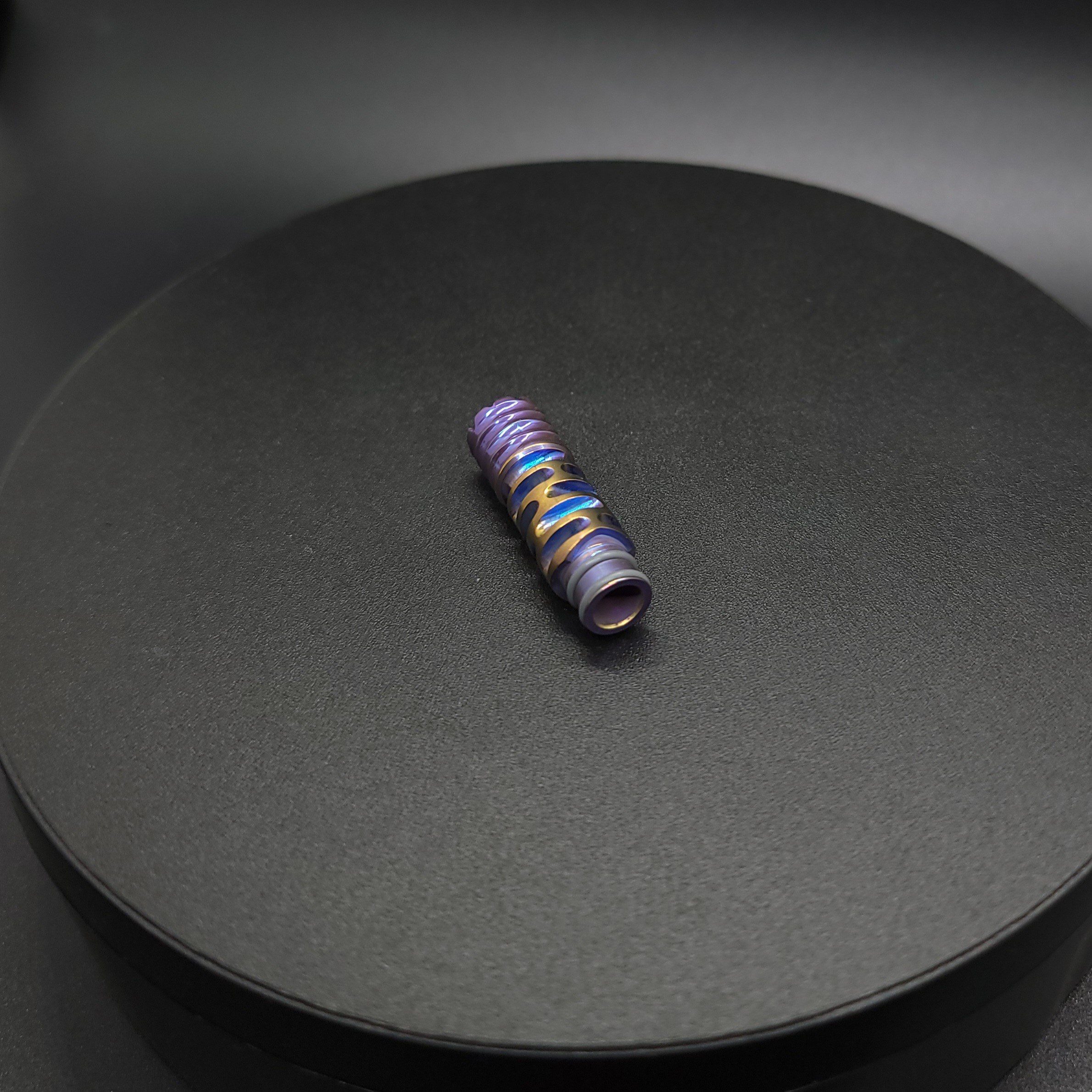 Custom Anodized/Tri-Toned-Dynavap Titanium Tip-VONG(2021) – Dovetail Woodwork