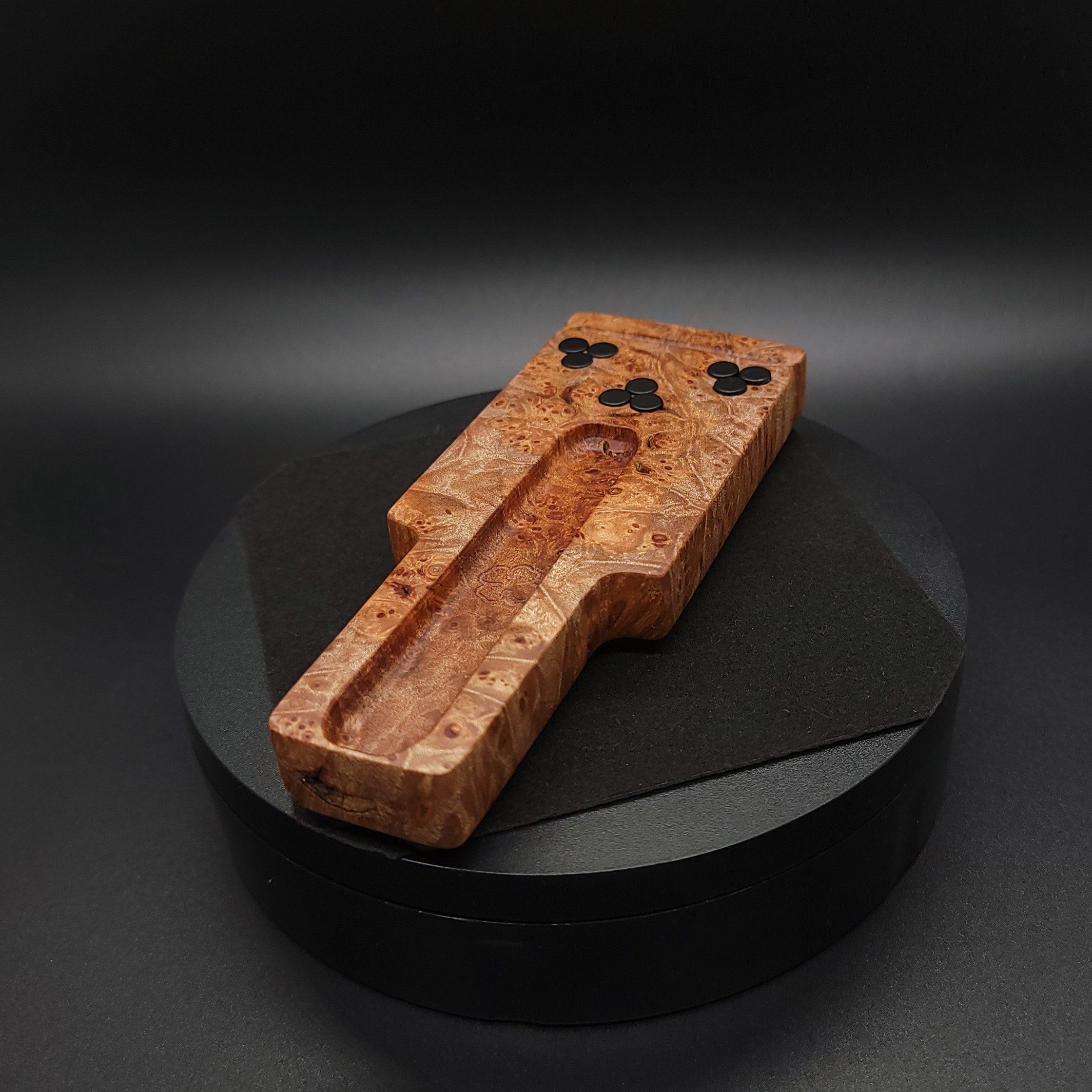 Dynavap VapCap Stem Display-Highly Figured Madrone Burl Wood – Dovetail ...