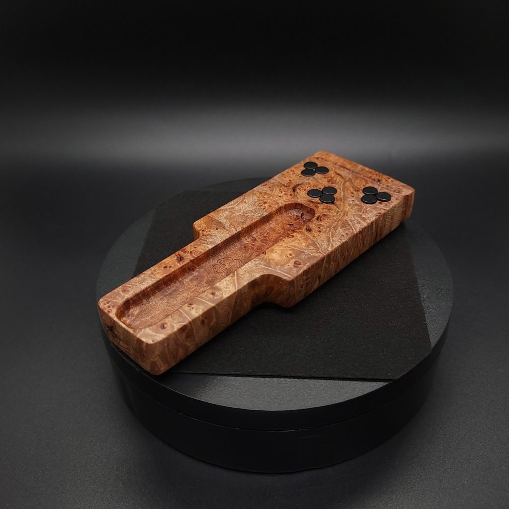 Dynavap VapCap Stem Display-Highly Figured Madrone Burl Wood – Dovetail ...