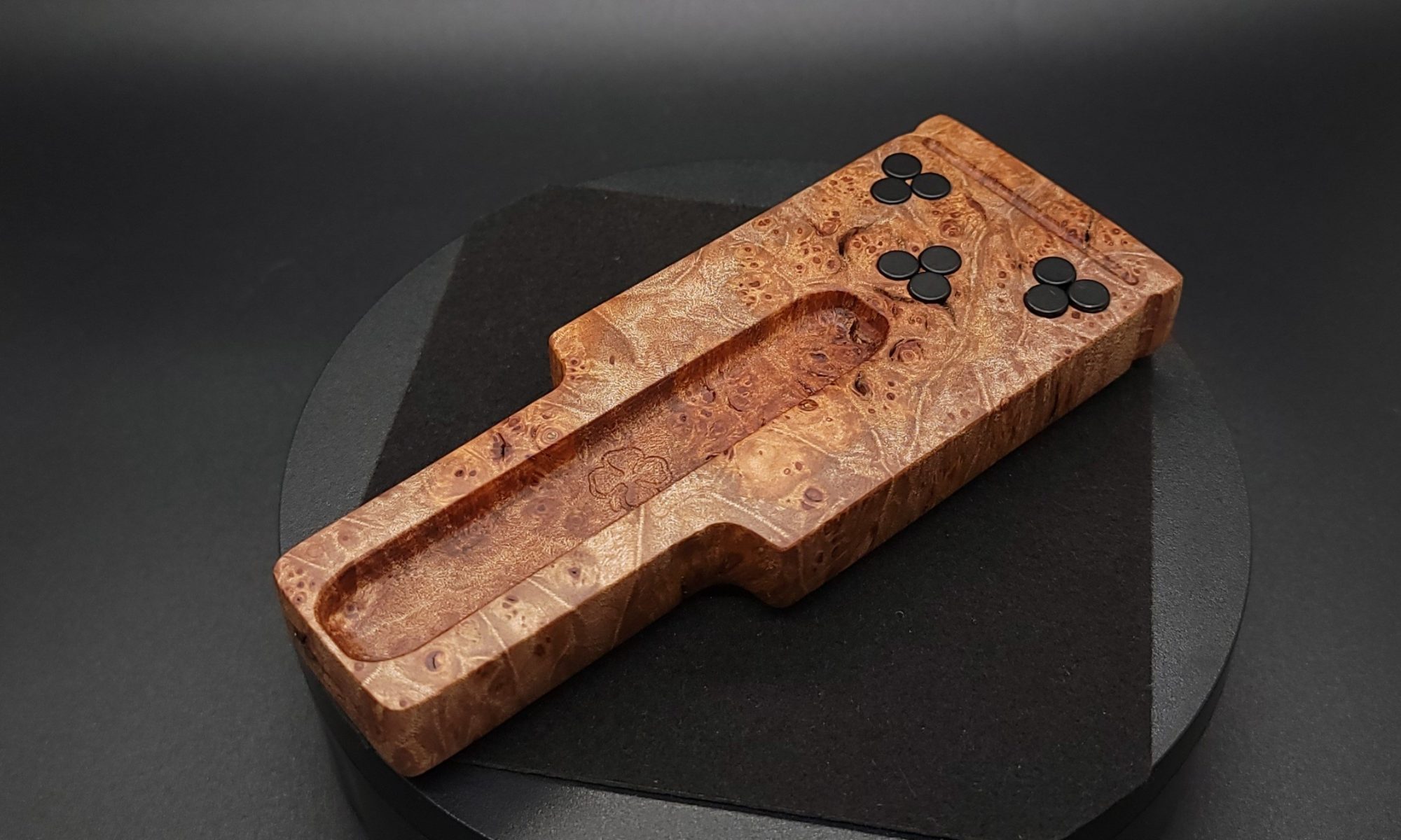 Dynavap VapCap Stem Display-Highly Figured Madrone Burl Wood – Dovetail ...