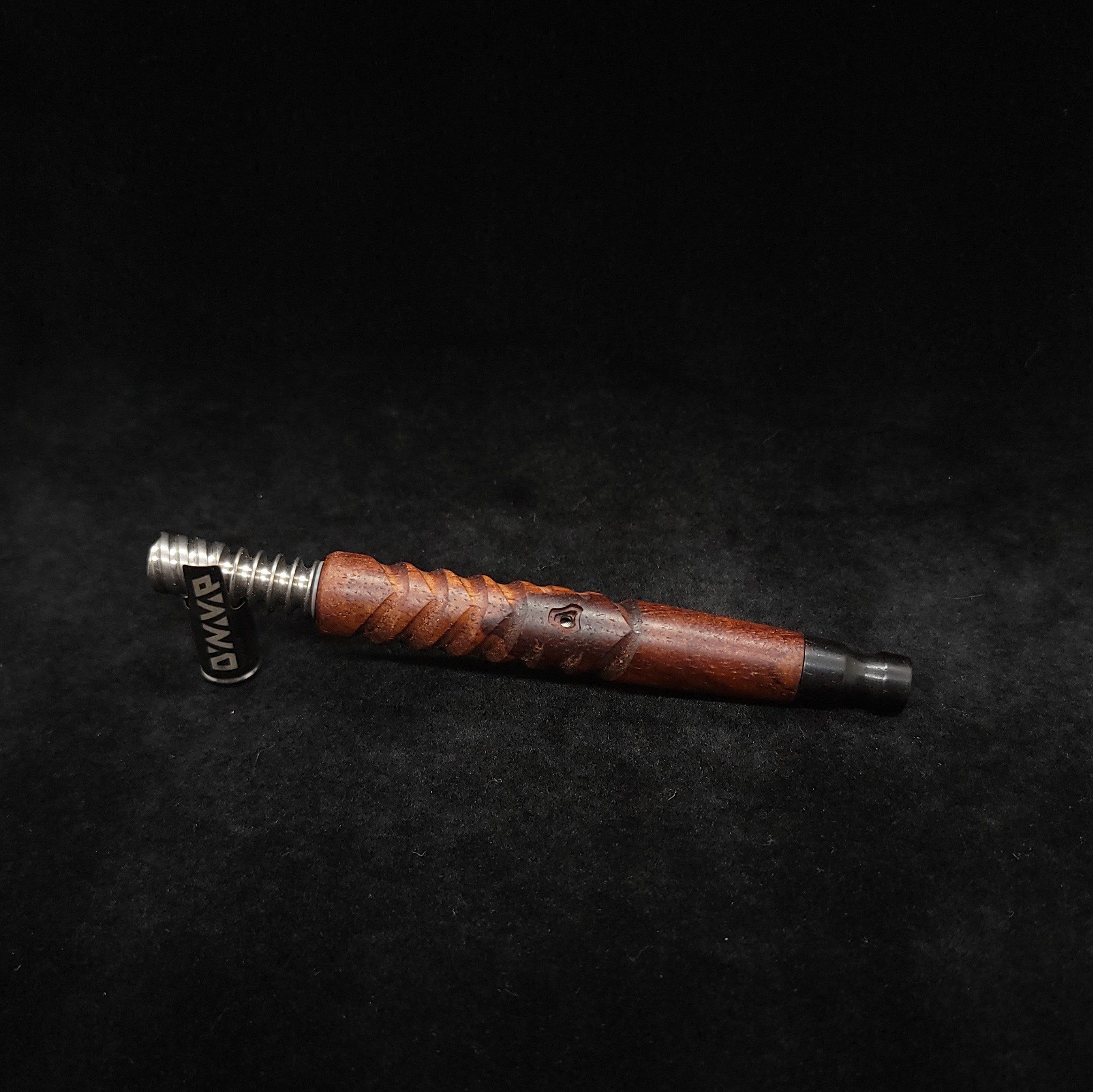 Twisted Stems Series-Eclipse XL Dynavap Stem/Hawaiian Koa Burl w/Ebony ...